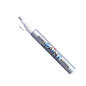 ZEBRA Paint Permanent Marker 1.5mm Bullet Tip Oil based ink Spidol ...