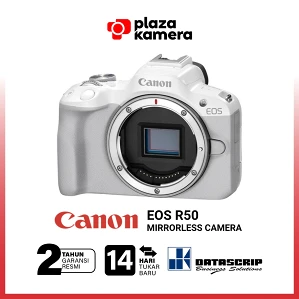 Canon EOS R50 Body Only Digital Mirrorless Camera White