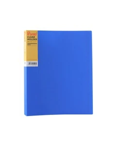 PRONTO Clear Holder A4 40 Lembar Warna Biru