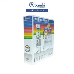 Bambi Insert Binder D-Type 2 Ring+Mika FC 50 mm - 2024M