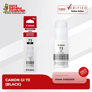 CANON INK BOTTLES GI-73 GI 73 GI73 BLACK Tinta Canon MURAH