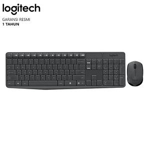 Logitech MK235 Combo Keyboard dan Mouse Wireless