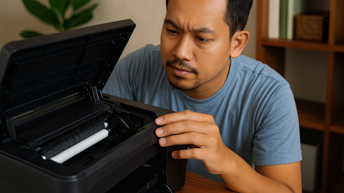 Cara Mengatasi Printer Paper Jam (Kertas Nyangkut)
